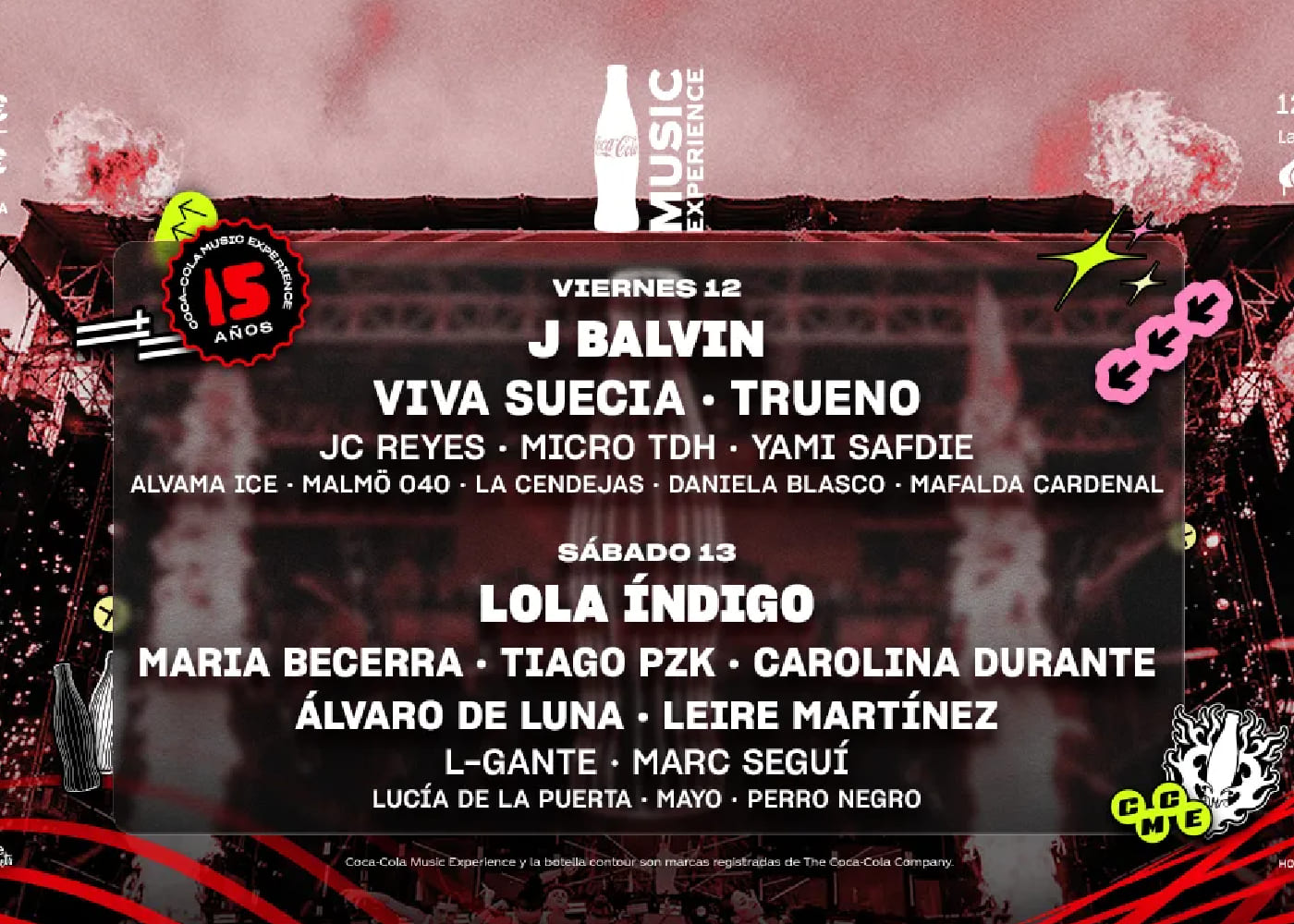 Vive el Coca‑Cola Music Experience 2025: cartel, fechas y guía completa ...