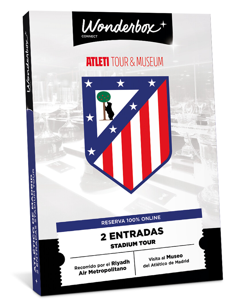 Cofre Regalo Atlético de Madrid - Museo + Tour | Wonderbox