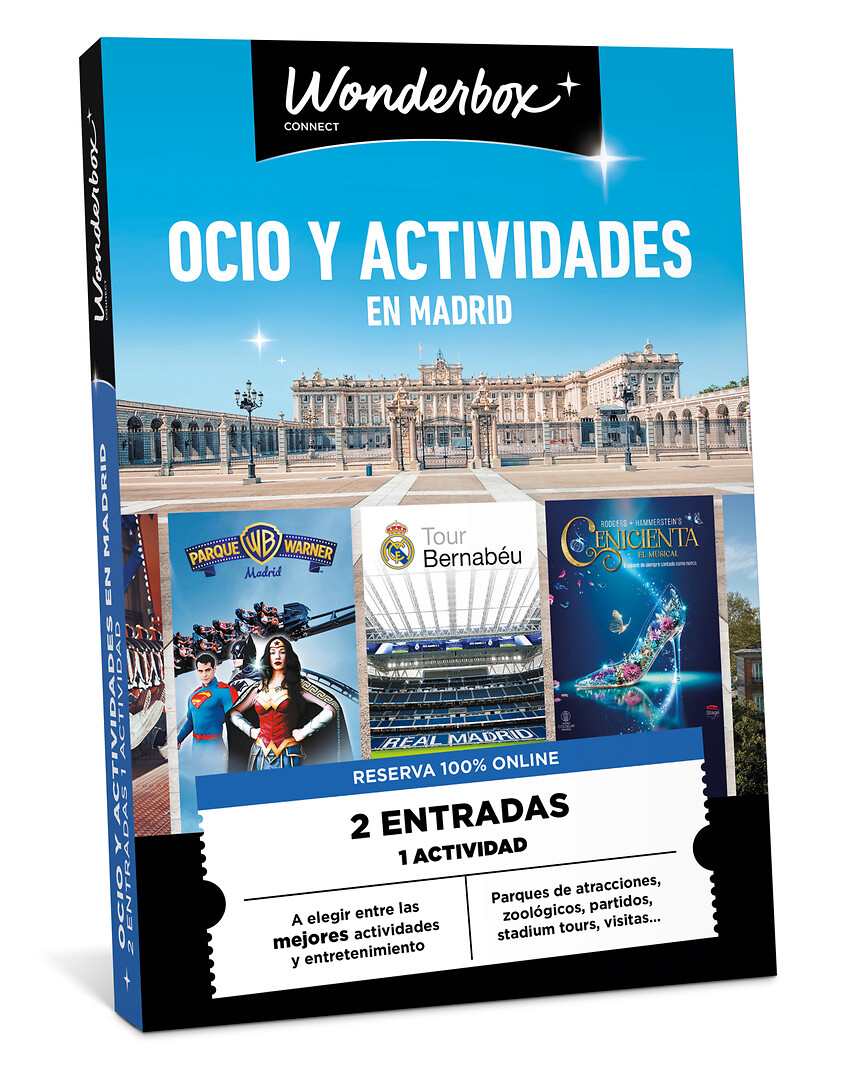 Cofre Regalo Ocio y actividades en Madrid | Wonderbox