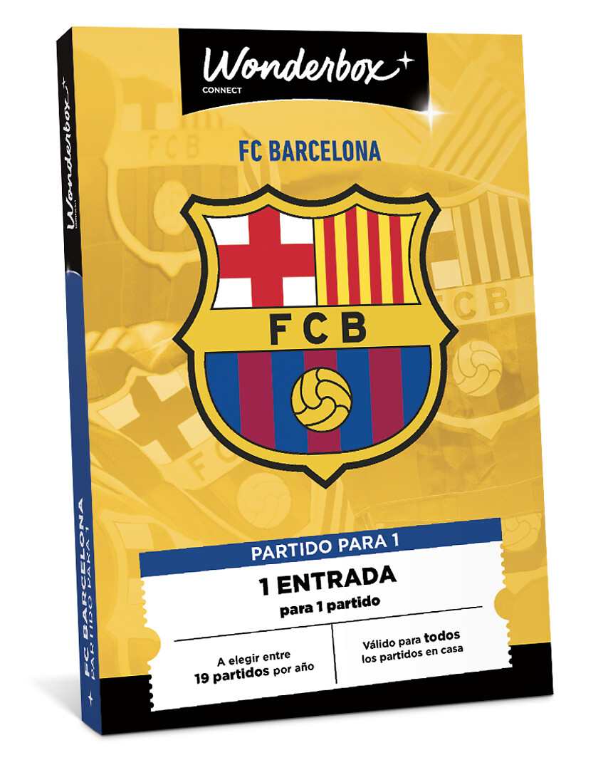 Cofre Regalo FC Barcelona - 1 entrada | Wonderbox