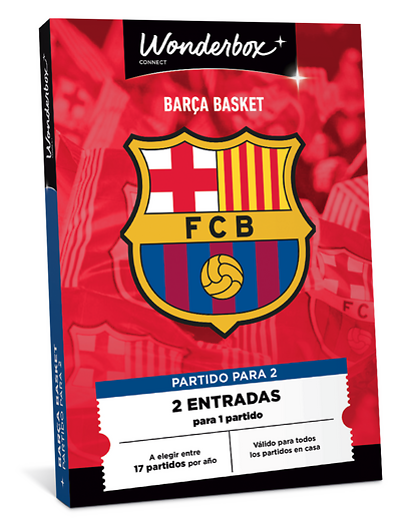 Cofre Regalo FC Barcelona - Basket | Wonderbox