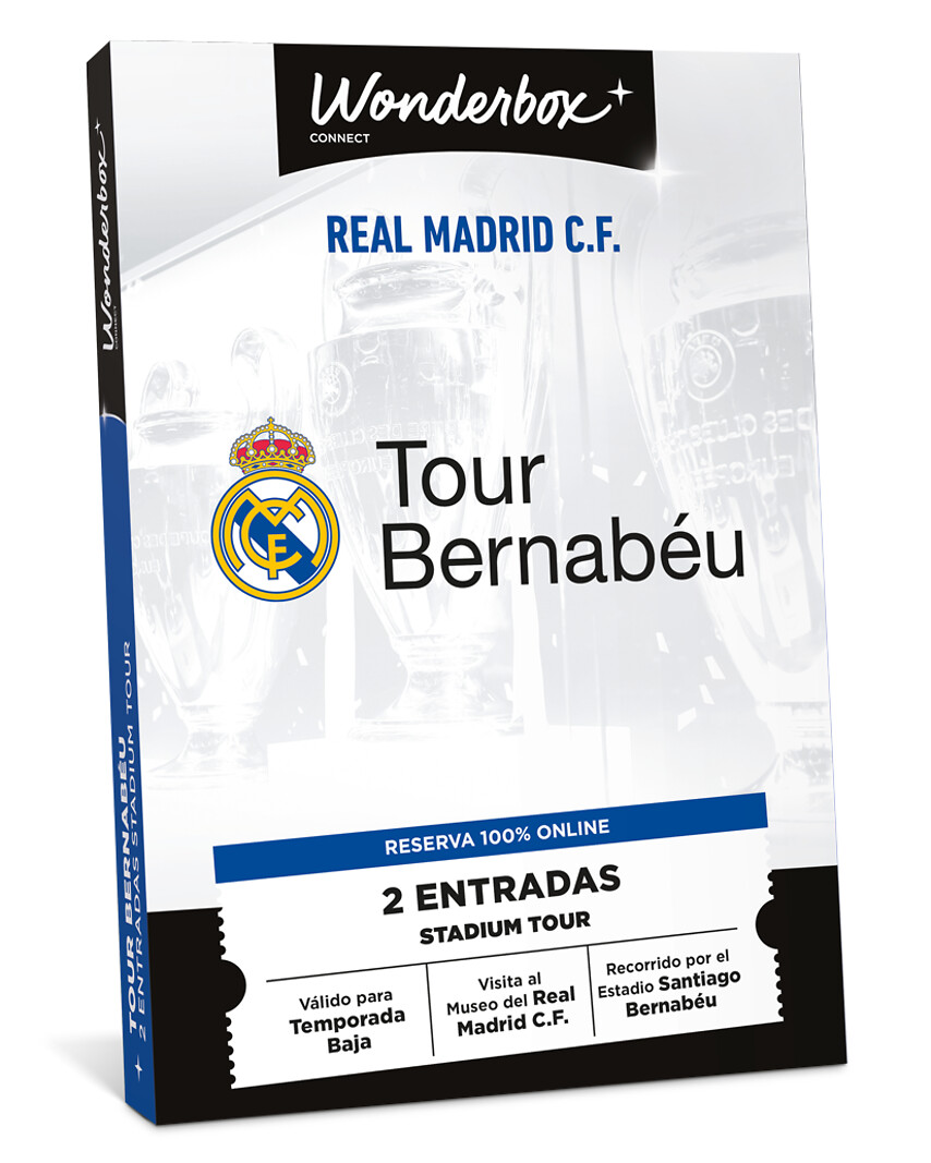 Cofre Regalo Descubre Real Madrid Tour Bernabéu | Wonderbox